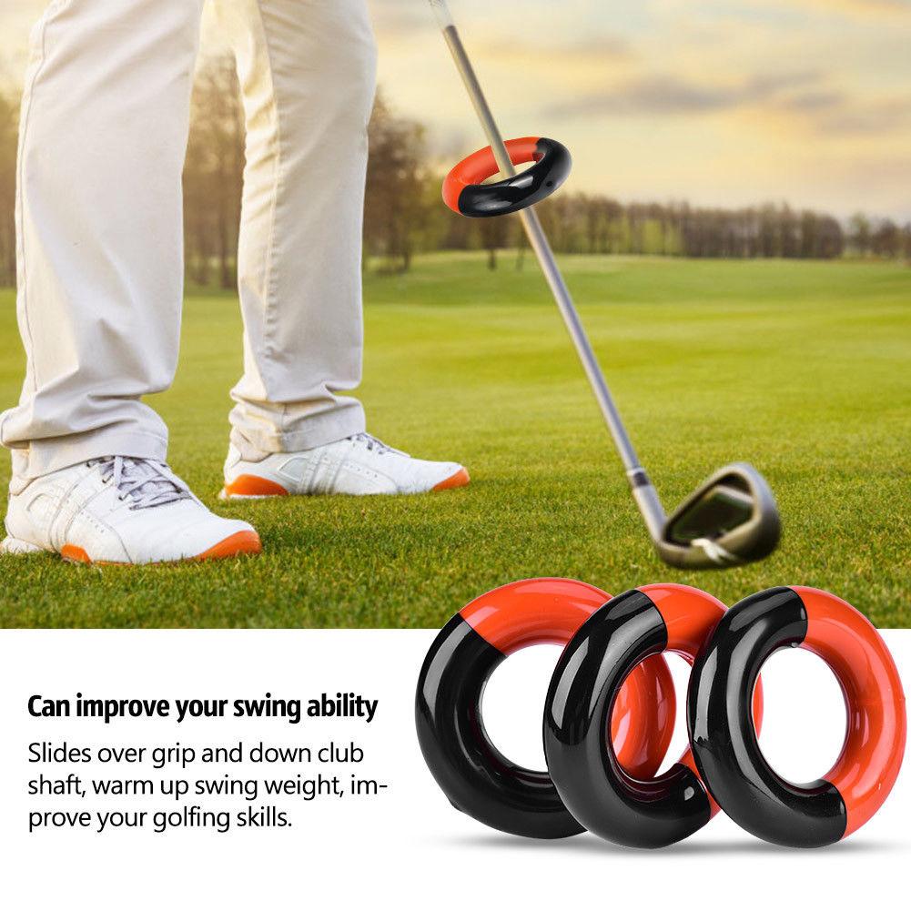 Golf Club Swing Gewogen Ring Warm Up Aids Praktijk... – Vicedeal