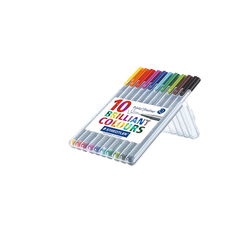 Lifemaster Staedtler Triplus Fineliner Vilt Tip Te... – Vicedeal