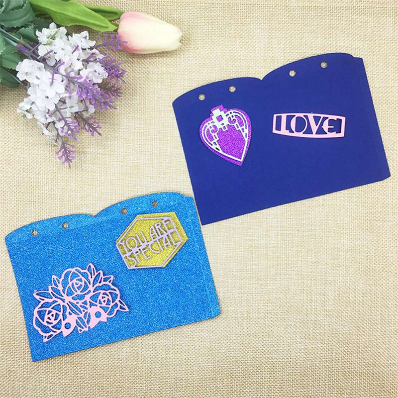 Valentine's Day Love Metal Cutting Dies Stencil Fo... – Grandado