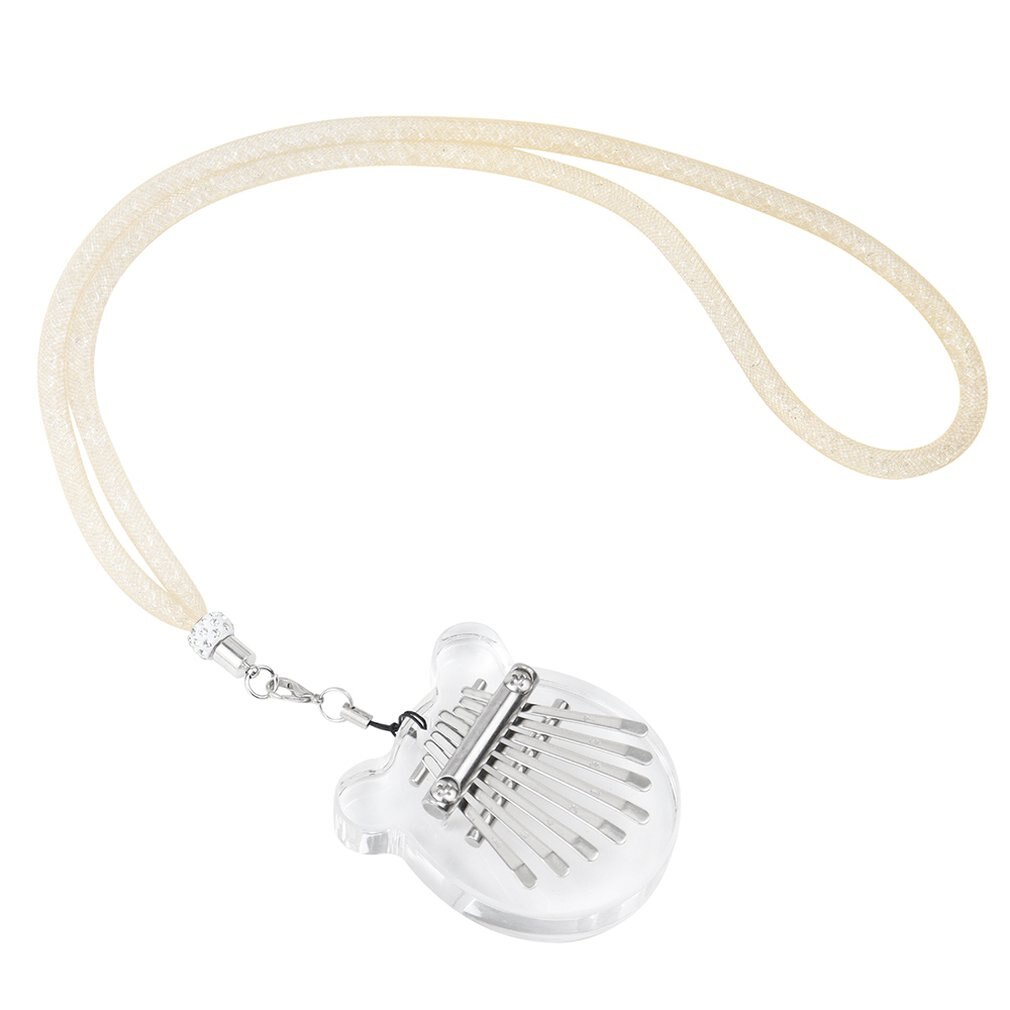 Portable Thumb Piano Crystal Transparent Kalimba I... – Grandado