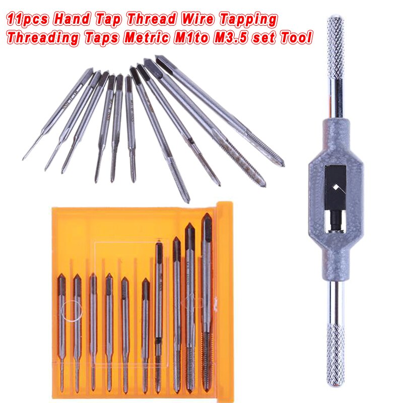 1 Set Mini Screw Tap Hand Thread Wire Tapping Thre... – Grandado