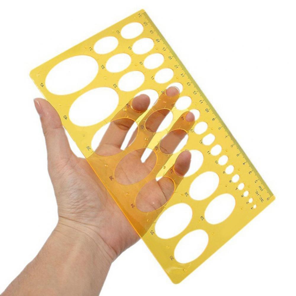 21cm/25cm Ellipse Drafting Drawing Stencil Mechani... – Vicedeal