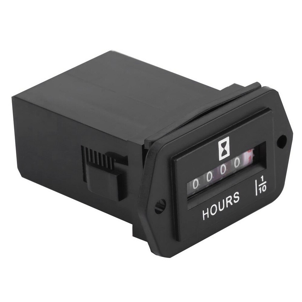 HM002 6-80V Sealed Mechanical Hour Meter Gauge Cou... – Grandado