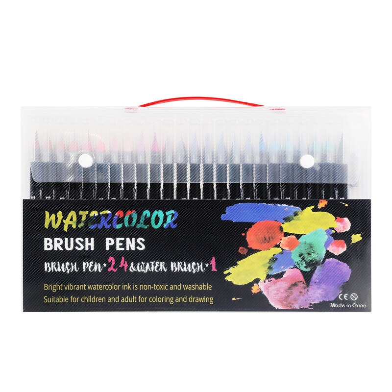 12/20/24/48 Colors Colors Markers Set Drawing Brus... – Vicedeal