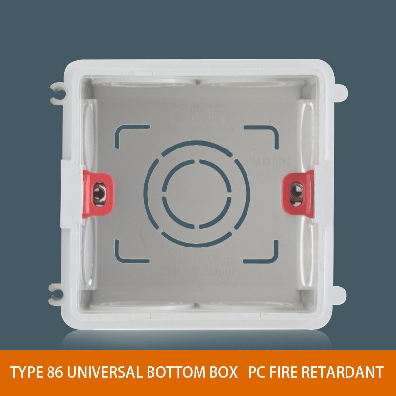 Kxn Schakelaar Socket Bottom Box Type 86 Verborgen... – Grandado