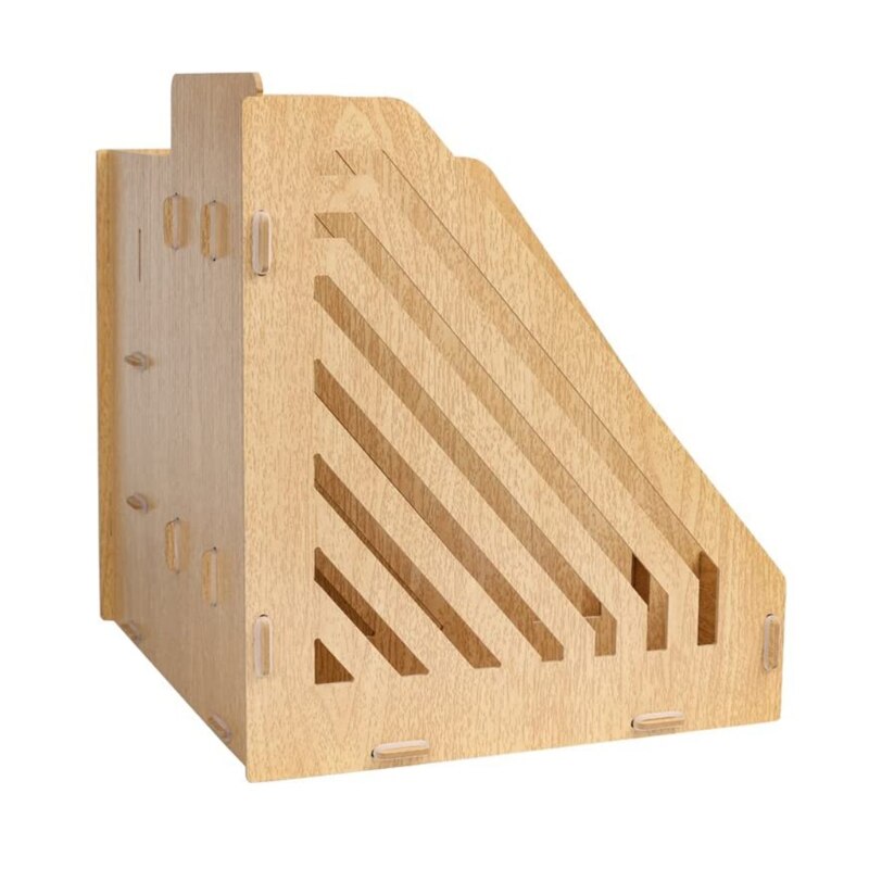 Multi-Functional Office Supplies File Racks Wooden... – Grandado