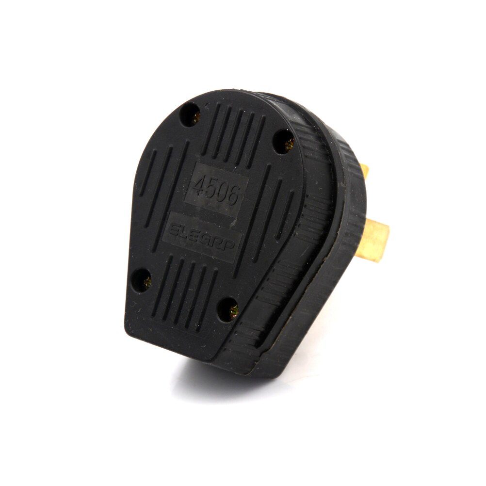 1pcs 50A 125V Straight Blade Angle Four Pin US Plu... – Grandado