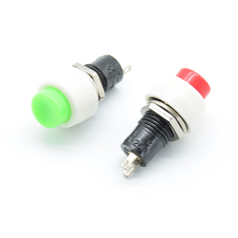 5pcs Self-locking Round Small Push Button Switch T... – Grandado