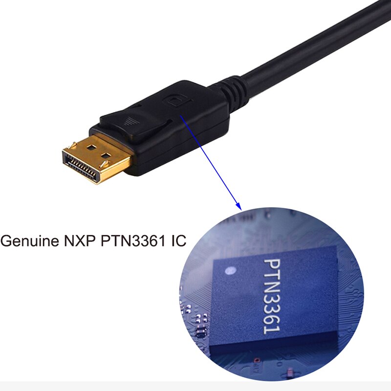 DP Display-port Displayport to DVI cable lead 1.8M... – Grandado