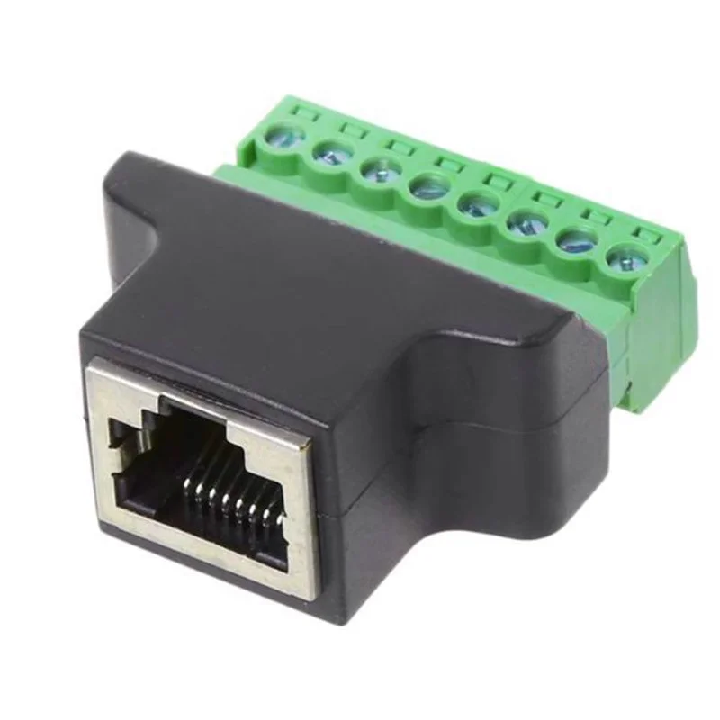 RJ45 macho a adaptador RJ45 hembra a conector RJ45... – Grandado