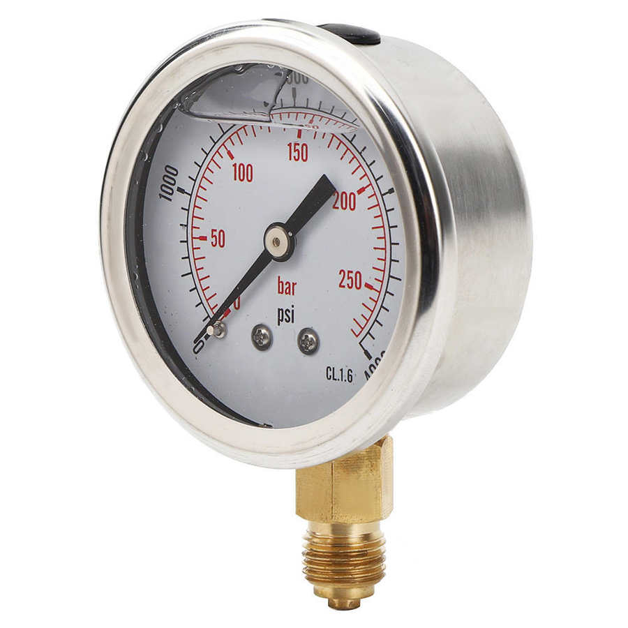 TS-PGG604-250bar 1/4BSP Y60 Radial Oil Filled Pres... – Vicedeal