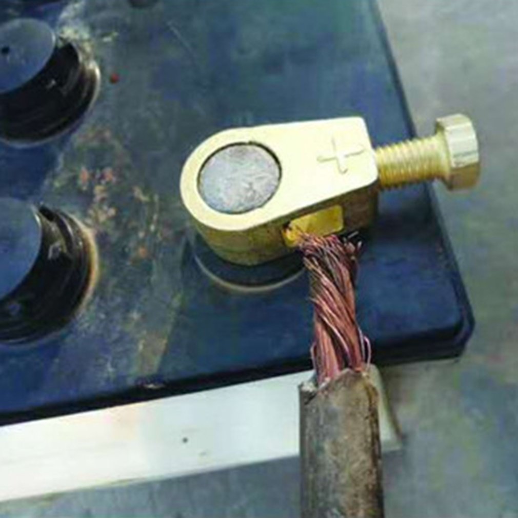 practical Car battery terminal clip brass connecto... – Vicedeal