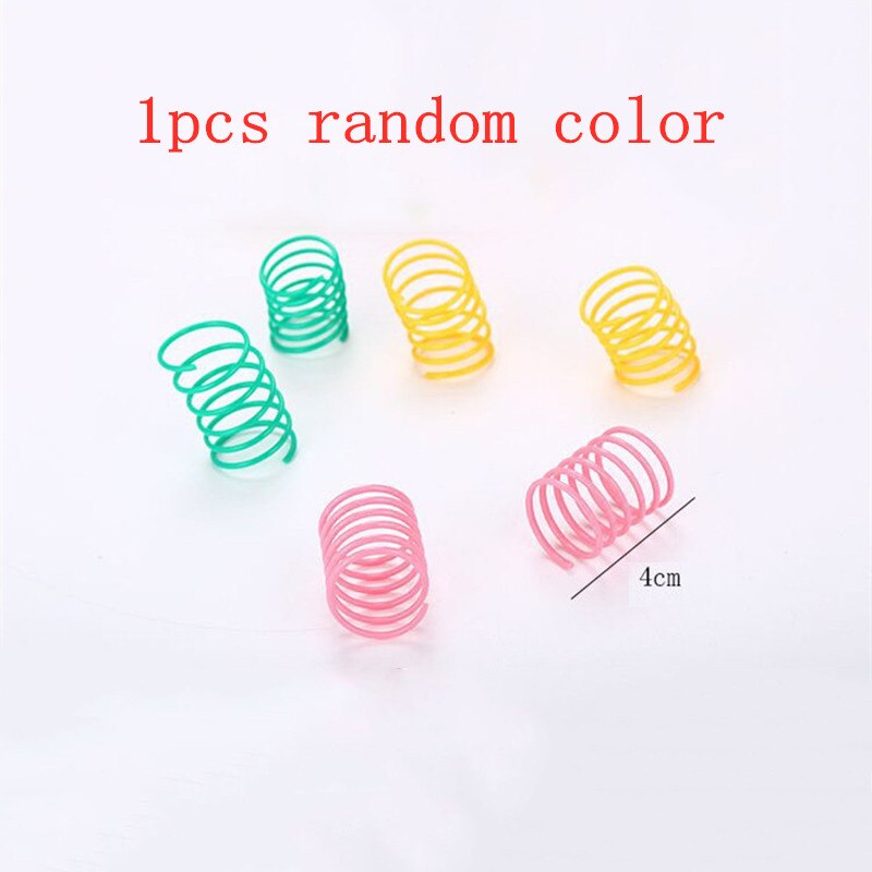 Cute Cat Spring Toys Wide Durable Heavy Gauge Plas... – Grandado
