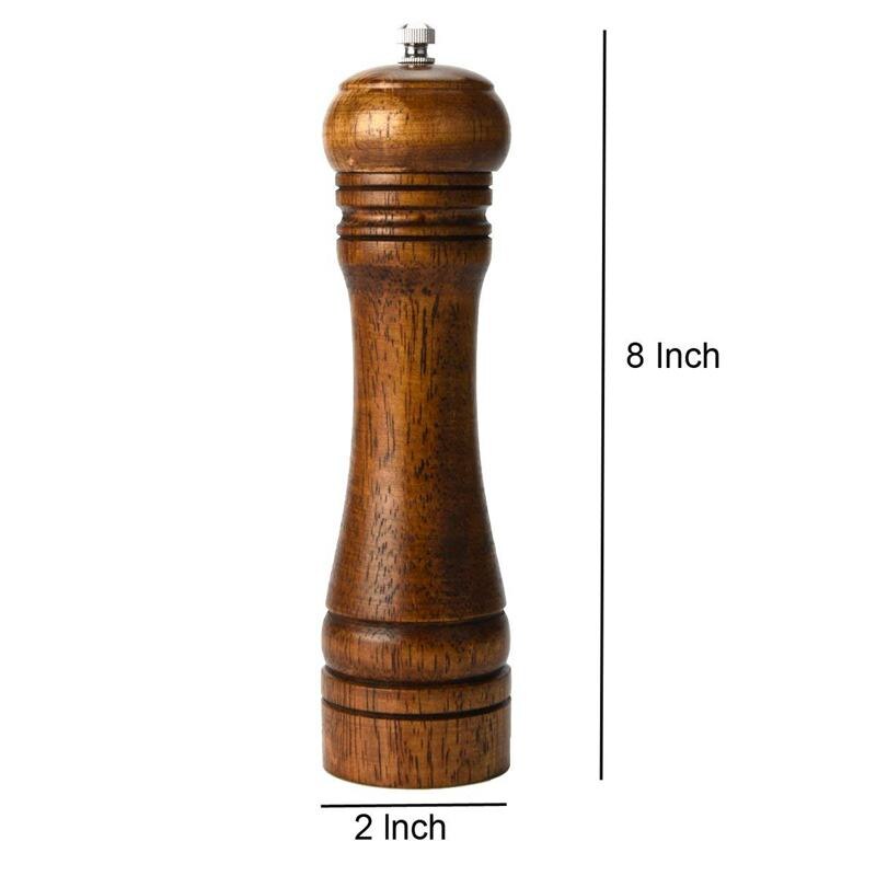 Pepper Grinder Pepper Mill Solid wood with strong ... – Vicedeal