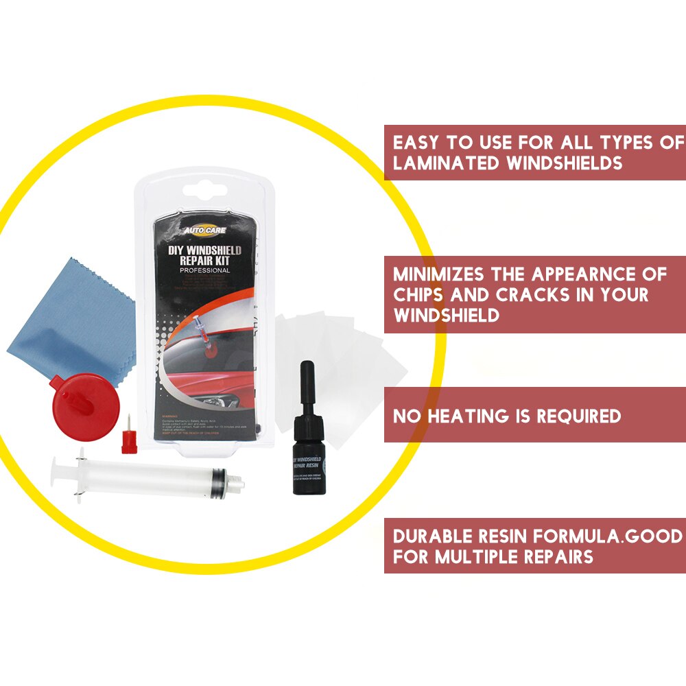 DIY Car Window Repair Kit Fix Windshield Repair po... – Vicedeal