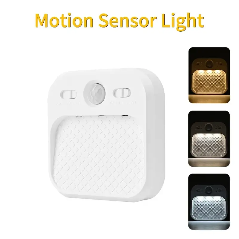 Led Night Light with Motion Sensor Rechargeable Ca... – Grandado