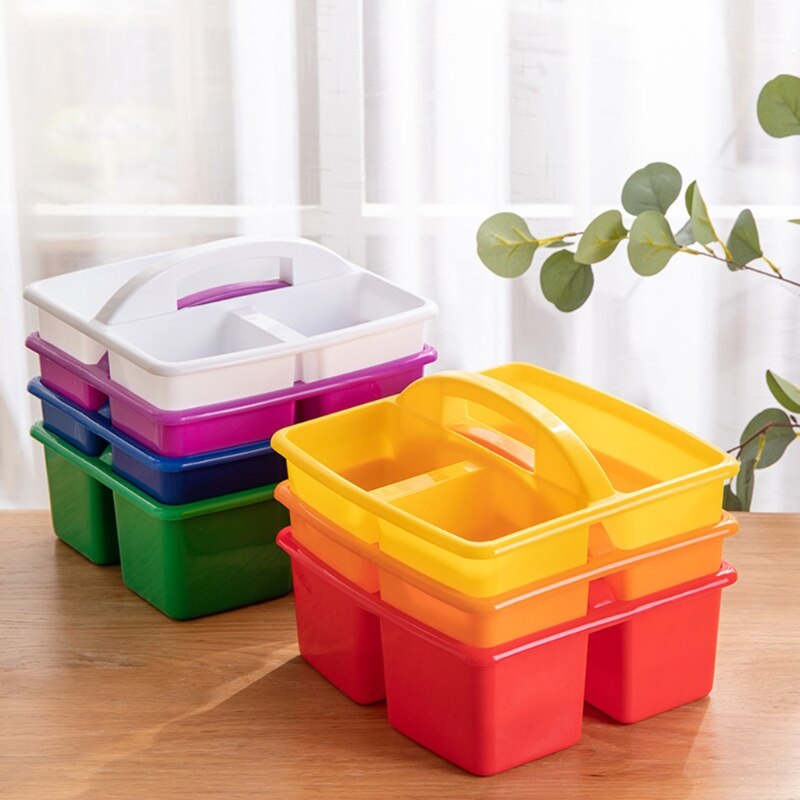 Portable Storage Caddies Box Plastic Divided Baske... – Vicedeal