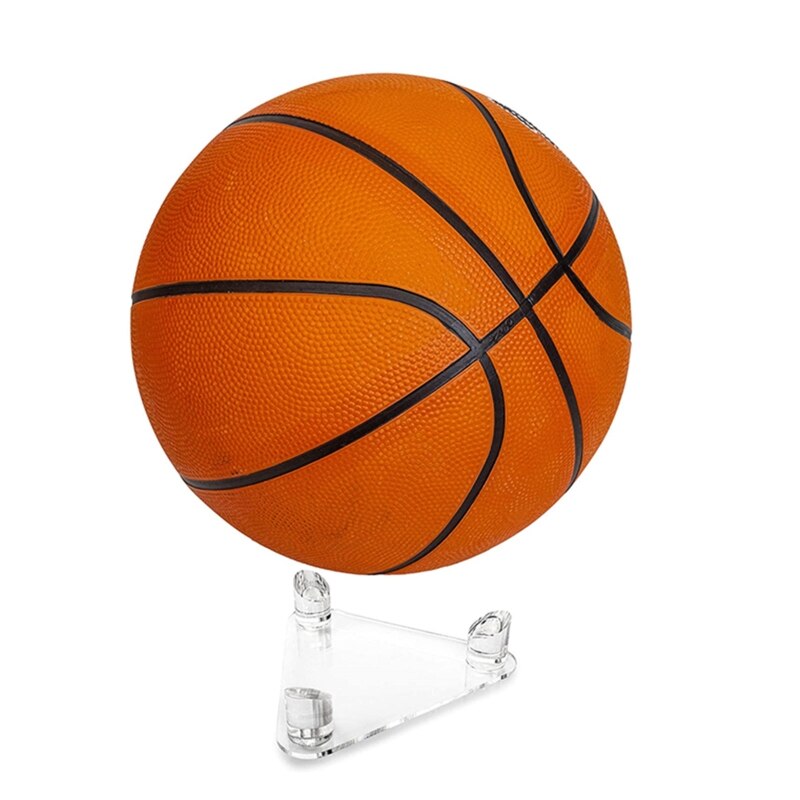 Autograph Football Display Stand Ball Holder Clear... – Grandado