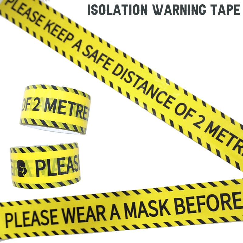 1/Roll 48mm*25m Opp Warning Tapes Caution Isolatio... – Vicedeal