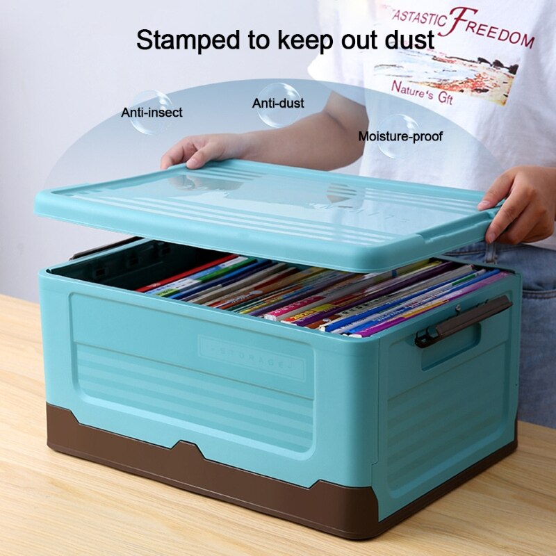 Clothes Organizer Toys Books Plastic Tool Box Fold... – Grandado