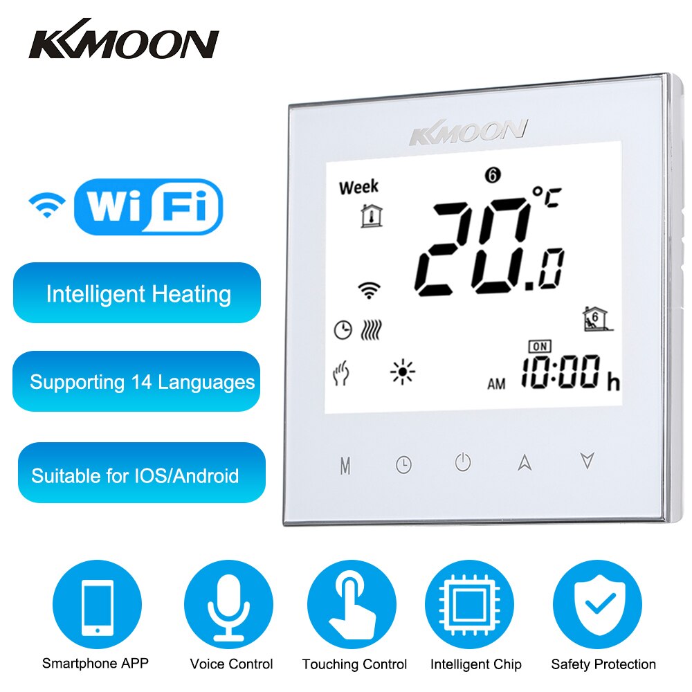 5A WiFi Smart Thermostat Temperature Controller fo... – Grandado