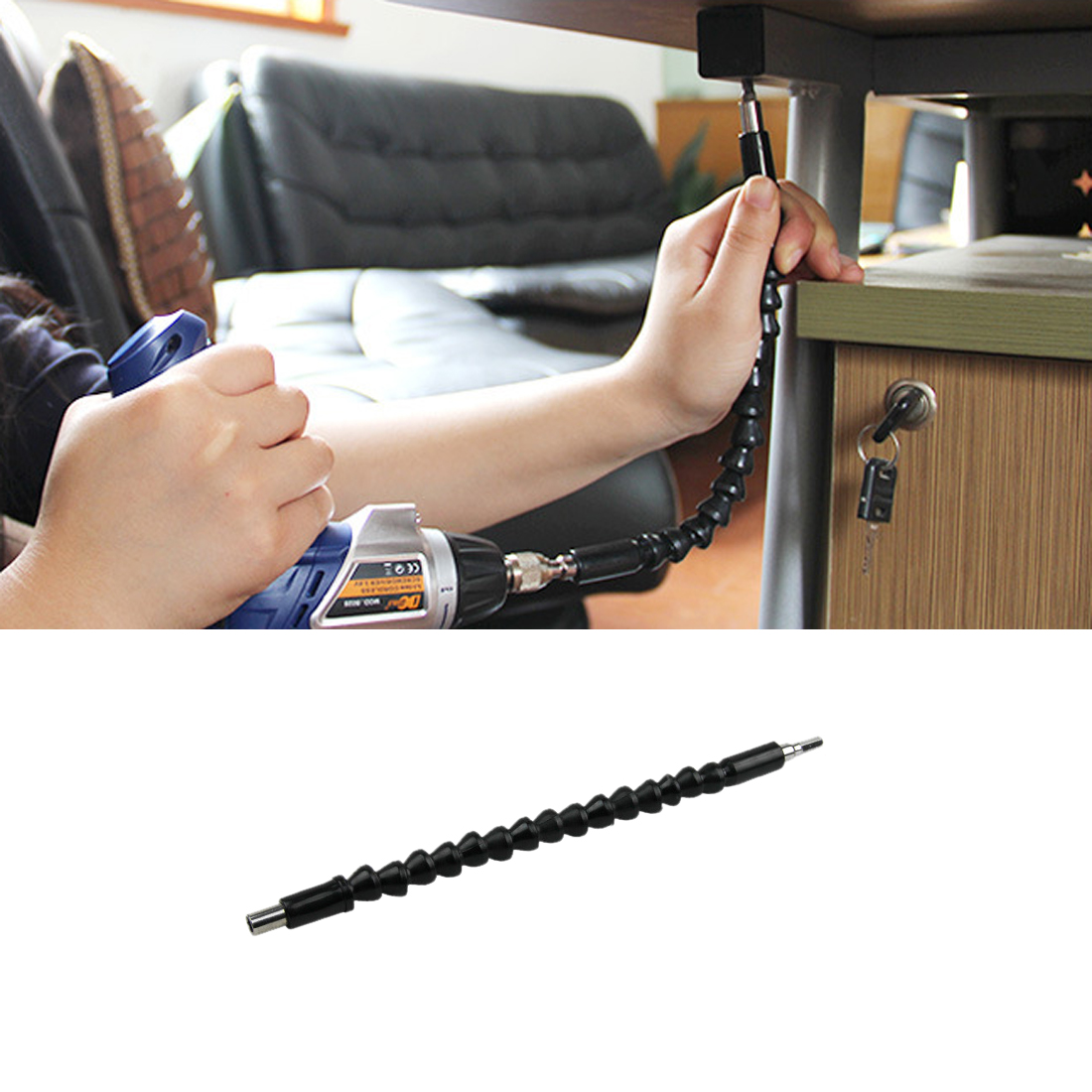 300mm Flexible Shaft Bits Extension Screwdriver Bi... – Grandado