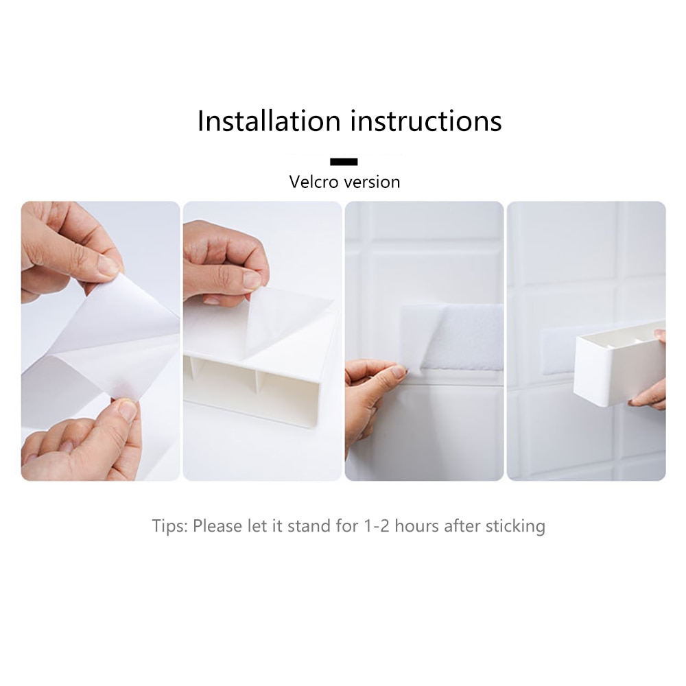 Beige Muur Gemonteerde Paraplu Opbergrek Kleverige... – Grandado