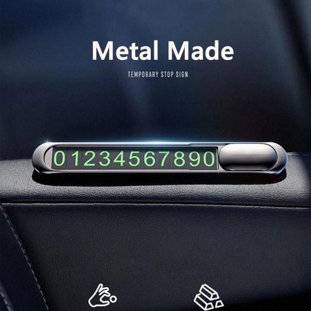 Car Parking Number Plate Temporary Parking Plate M... – Grandado