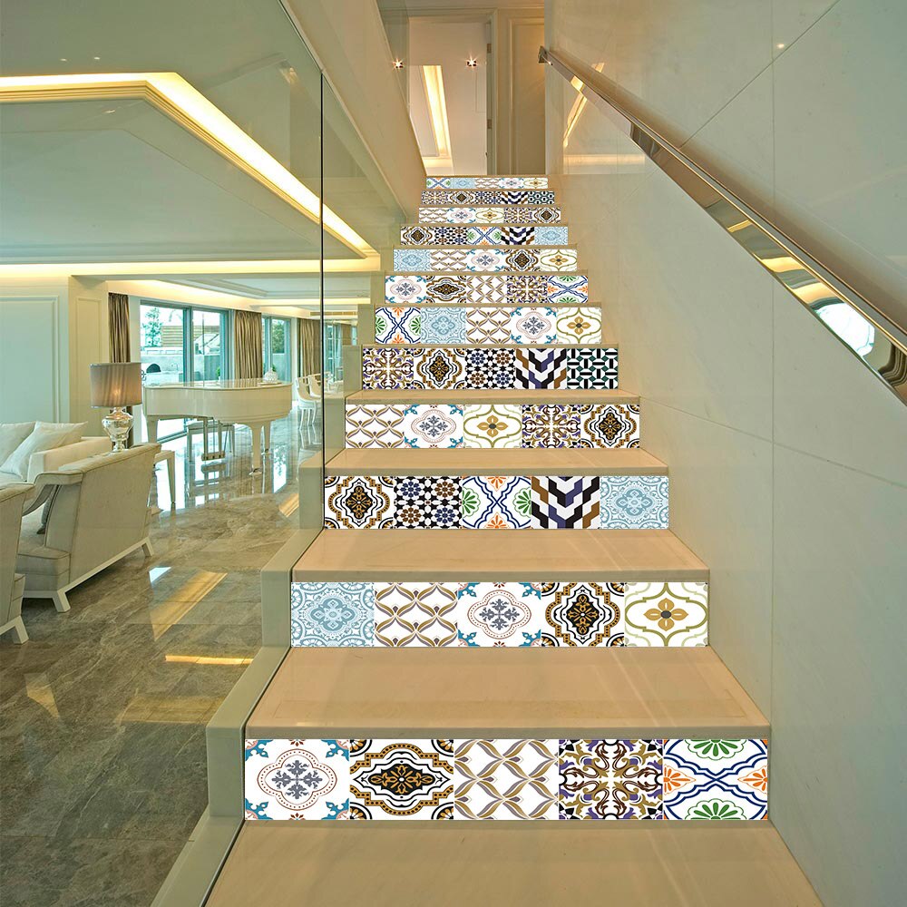 13pcs Self-adhesive innovative stairs stickers liv... – Grandado