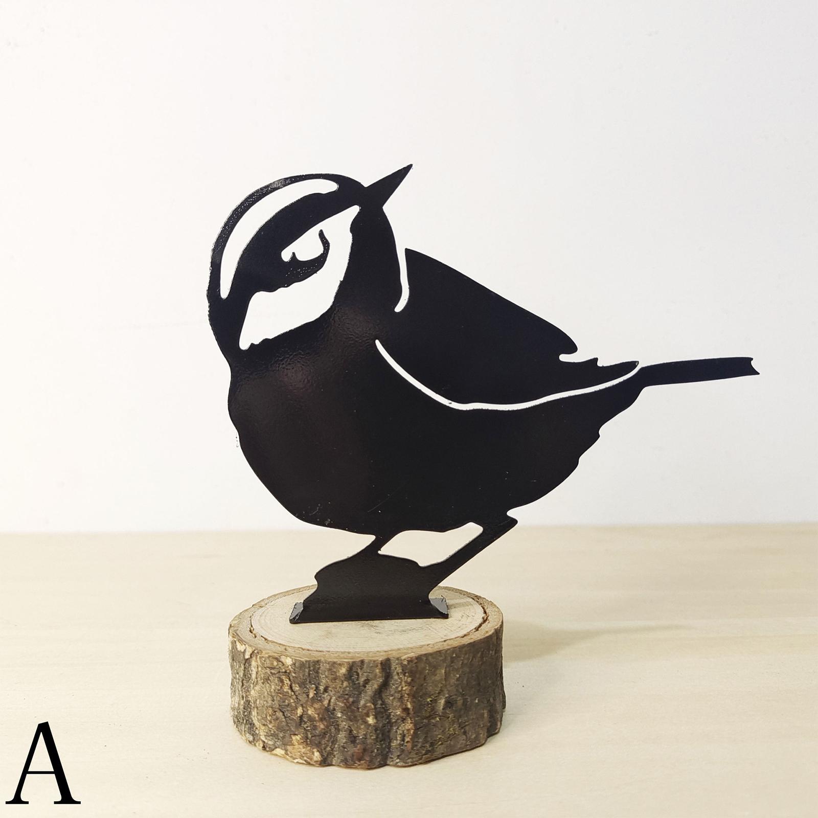 Bird Silhouettes Statue Bird Art Sculpture Bird Si... – Grandado