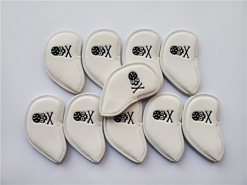 Brand 10pcs Skull Golf Clubs Cover for Irons White... – Vicedeal