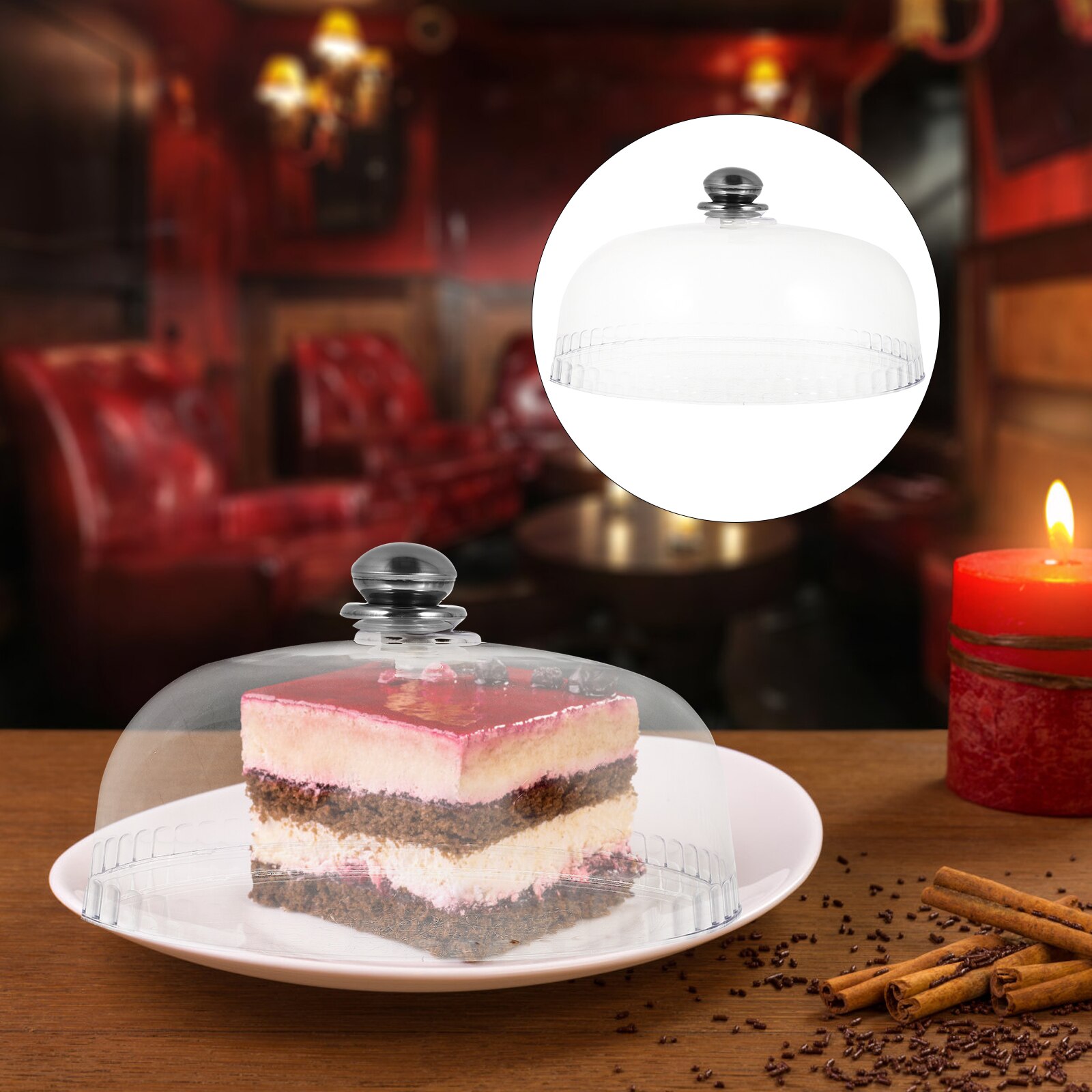 Transparent Food Cover Cake Lid Kitchen Food Fresh... – Grandado