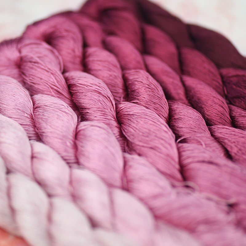 1 stk /400m silkebroderitråd / 100% silketråd/hå... – Grandado