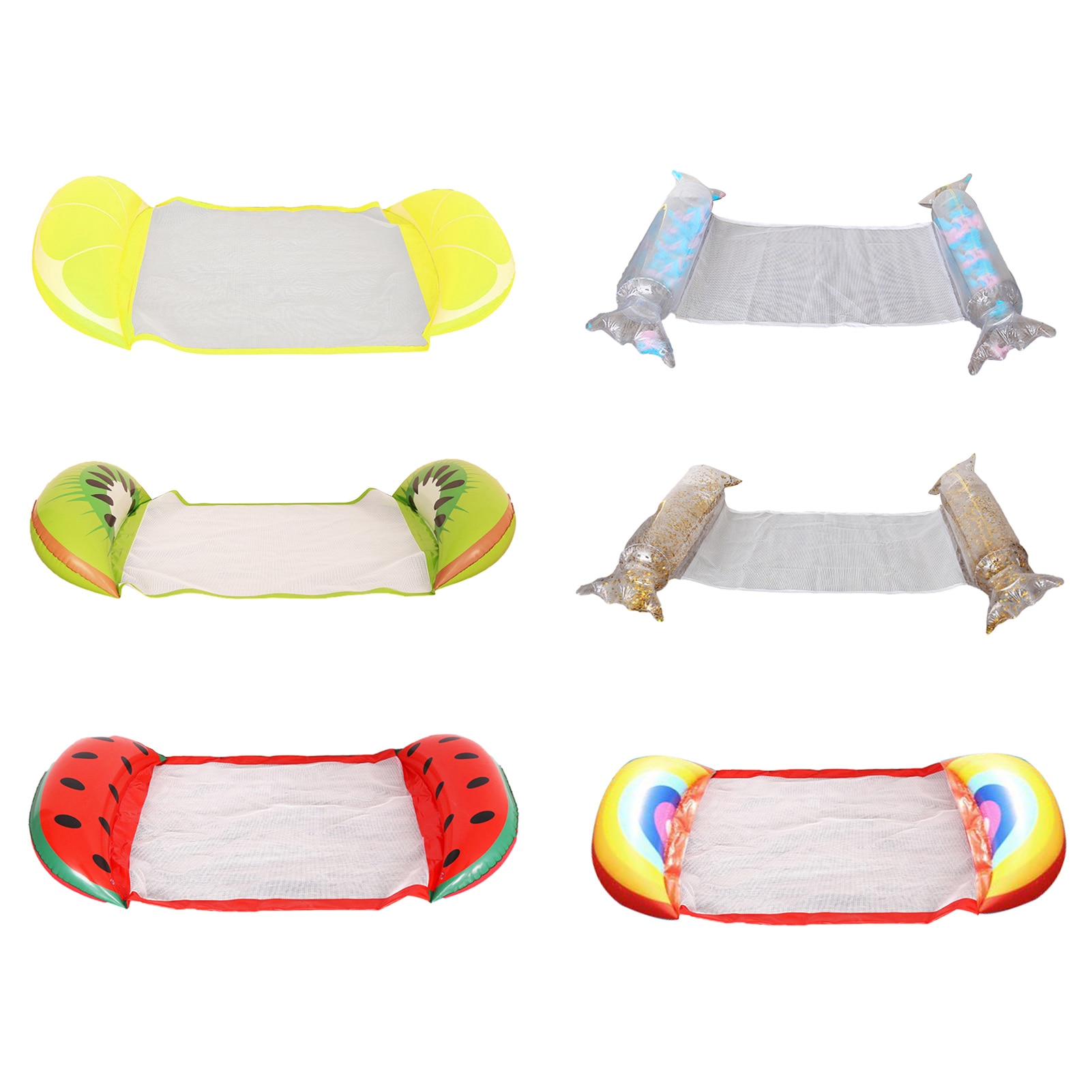 Floating Water Hammock Float Lounger Floating Toys... – Grandado