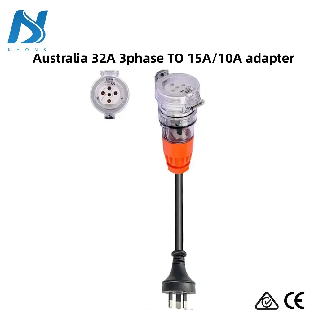 Khons Electric Vehicle Charger Australian 32A 3-ph... – Grandado