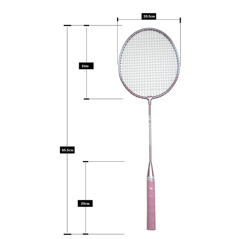 2pcs Badminton Rackets with Carrying Bag Set Indoo... – Grandado