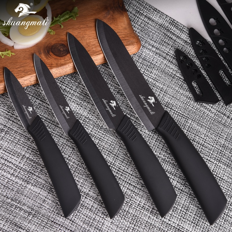 Shuangmali 4 Inch Paring Fruit Ceramic Knife Zirco... – Grandado