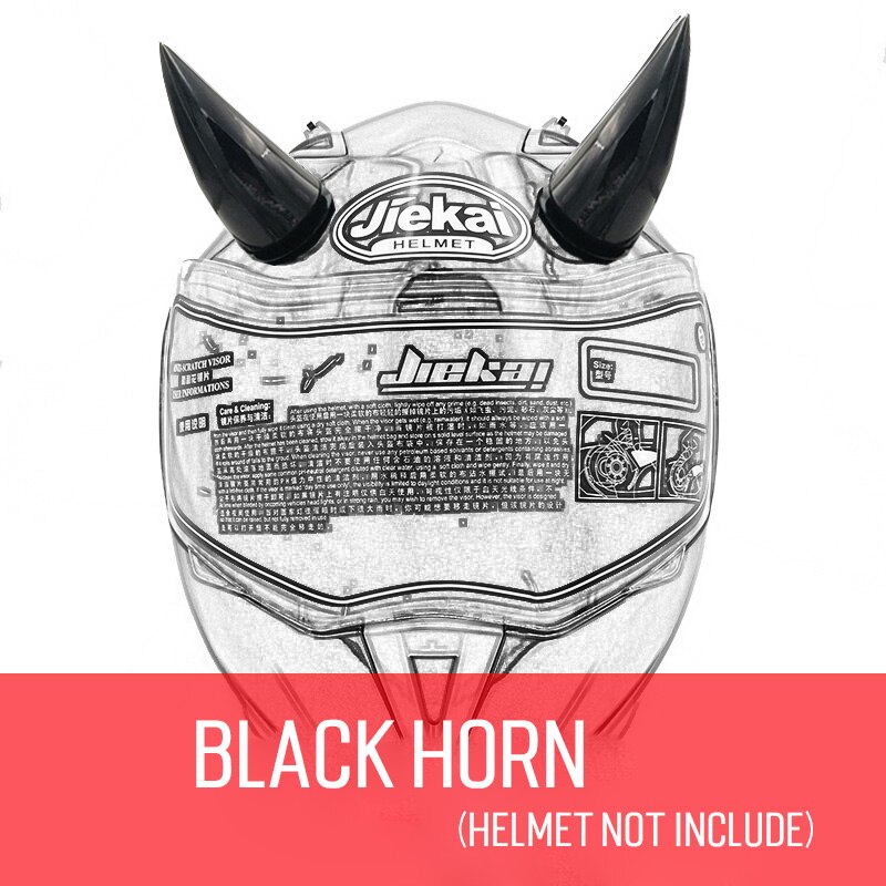 Mannen Moto Rcycle Helm Accessoires Duivel Horens ... – Vicedeal