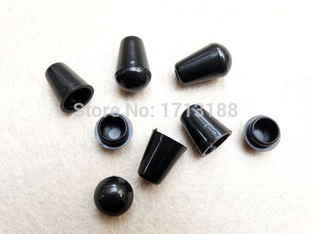 50 stks/partij Zwart Plastic Afneembare Bell Stopp... – Grandado