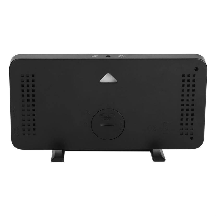 LED Mirror Electronic Clock with Temperature Displ... – Grandado