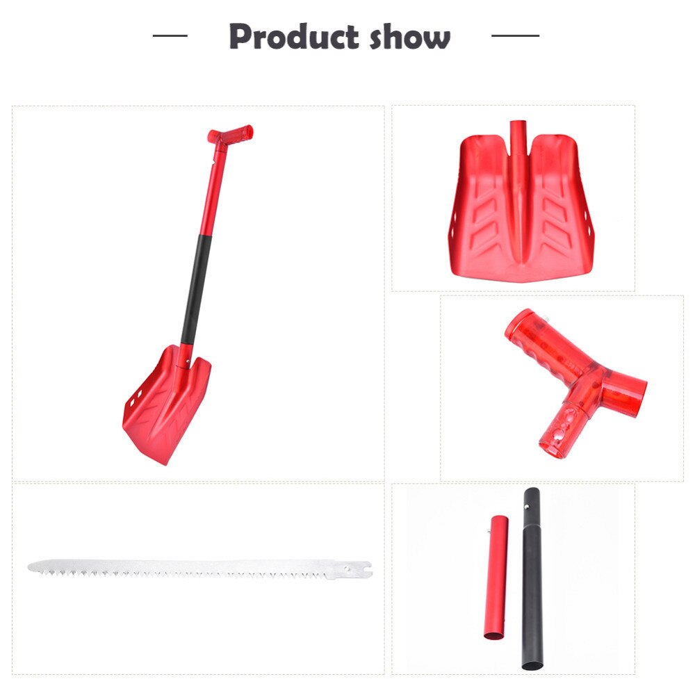 Enhanced XL Aluminum Alloy Telescopic Snow Shovel ... – Grandado