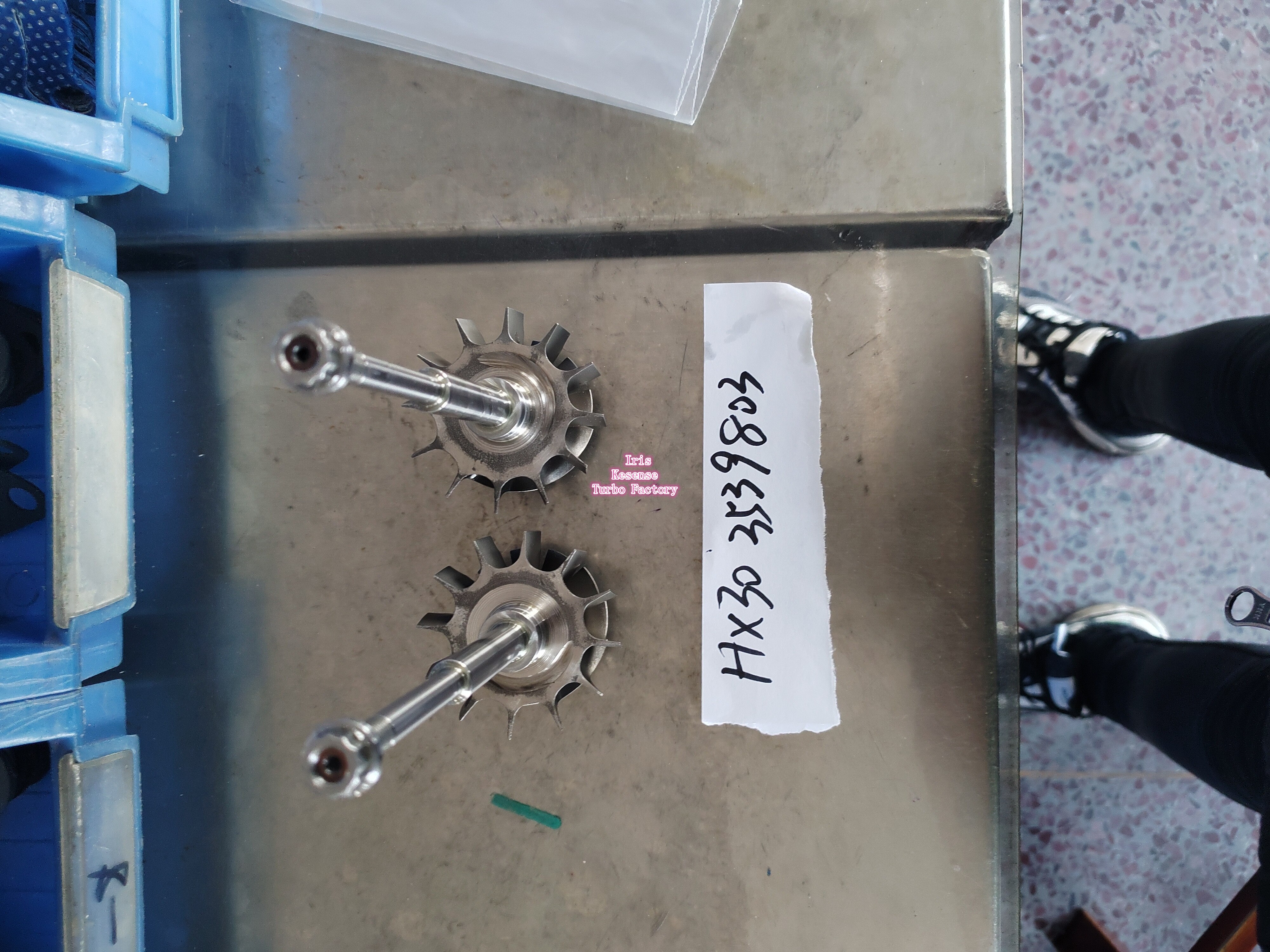 Rotor Shaft Voor HX30 Turbo 3539803 – Grandado