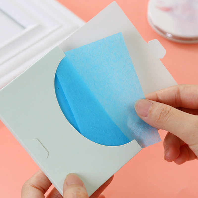 50sheets/pack Absorbent Paper Oil Control Wipes Ma... – Vicedeal