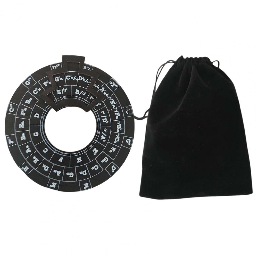 Guitar Chord Wheel Circle of Fifths Wheel Portable... – Vicedeal