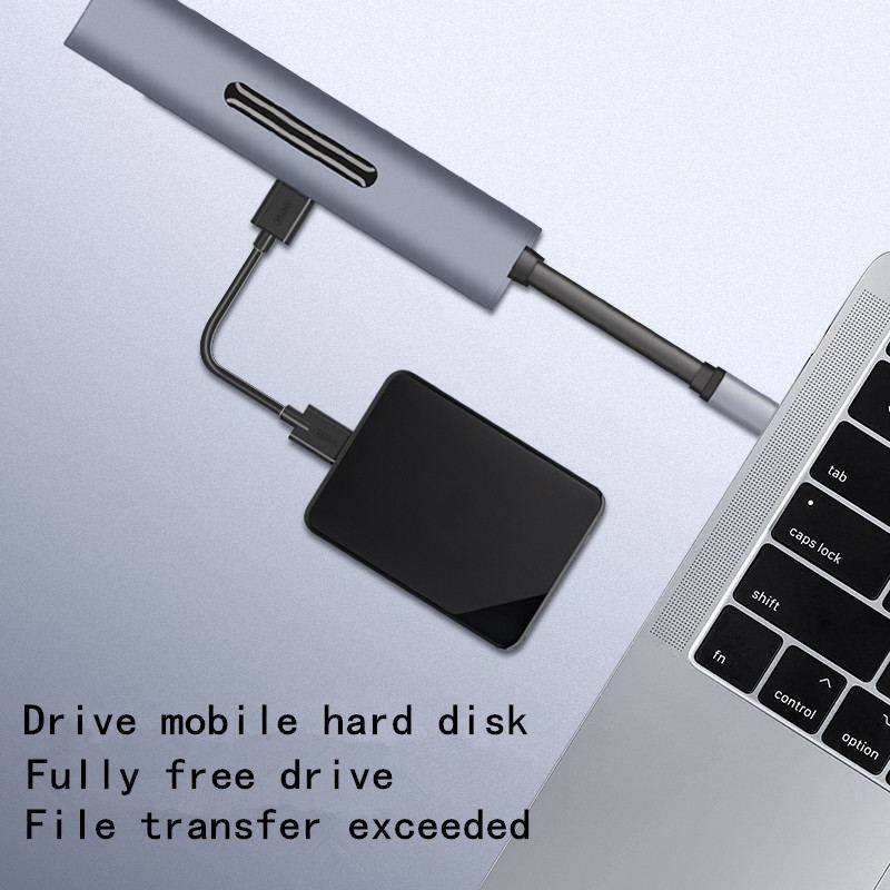 Thunderbolt 3 USB tipo-c a 4K HDMI VGA USB3.0x3 Ce... – Grandado