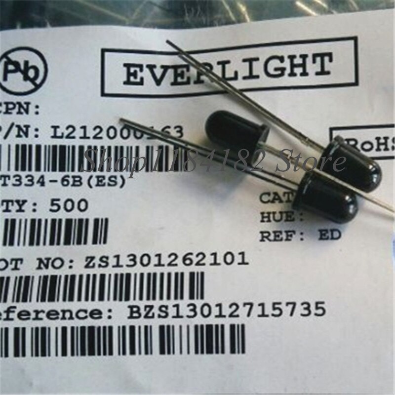 IR333C-A PT334-6B 5mm 940nm LEDs Infrared Emitter ... – Grandado