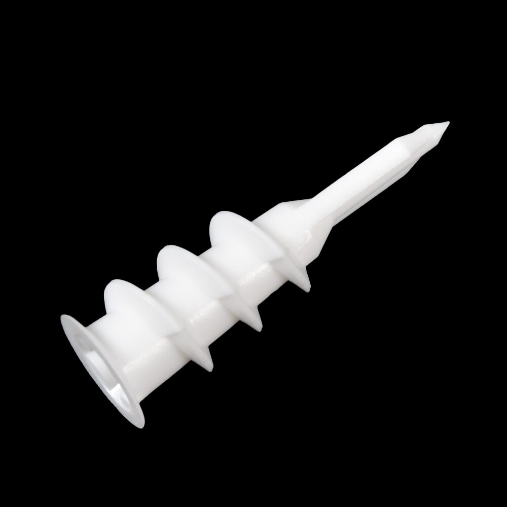 50 Pcs Plasterboard Anchor 6x33mm Drywall Nylon Ri... – Vicedeal