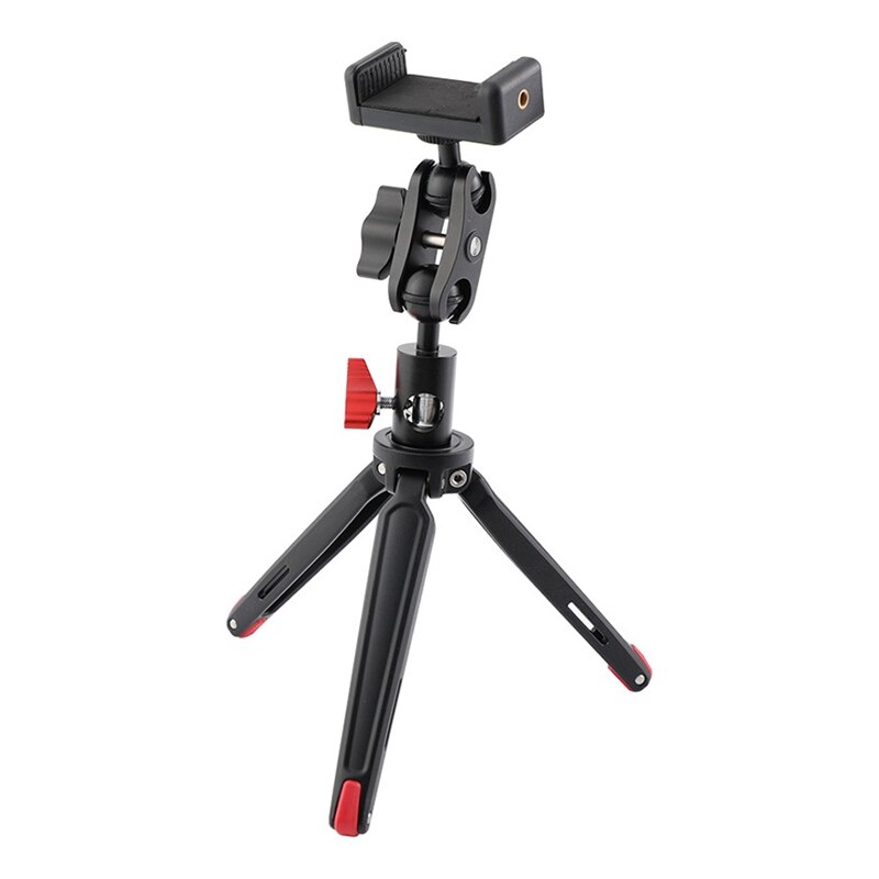 Foldable Mini Tabletop Tripod with Phone Stand Dou... – Grandado