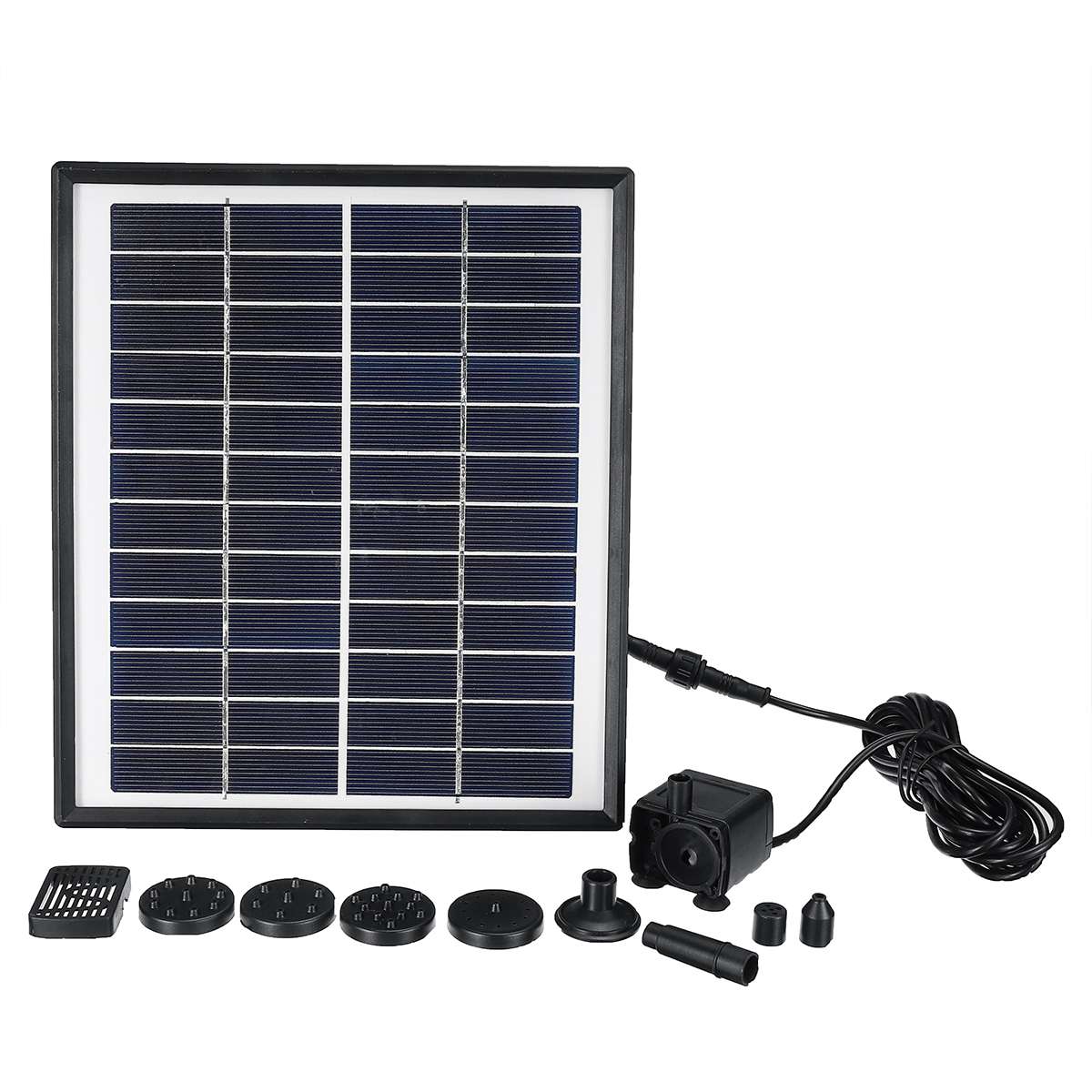 Solar Fountain Solar Water Fountain 400L/H Garden ... – Grandado