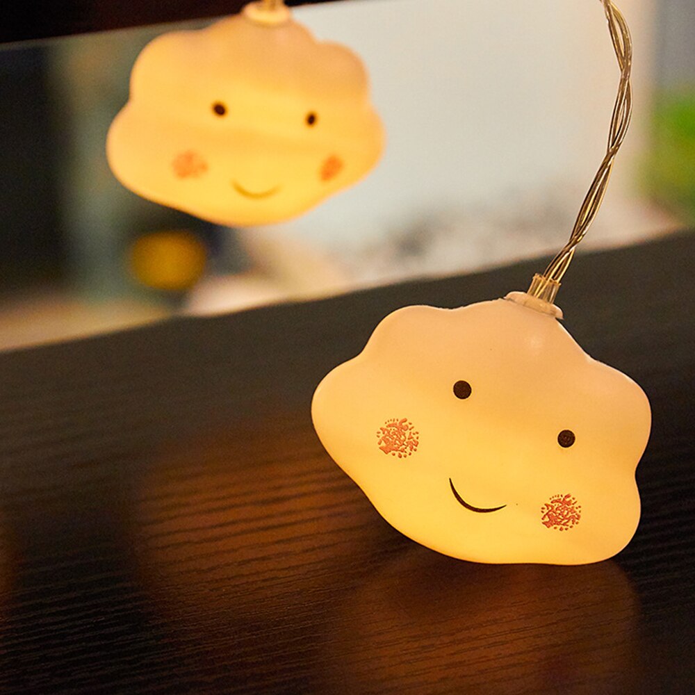 DC3V Lantern Cute Smiley Star Led String Light Gir... – Vicedeal